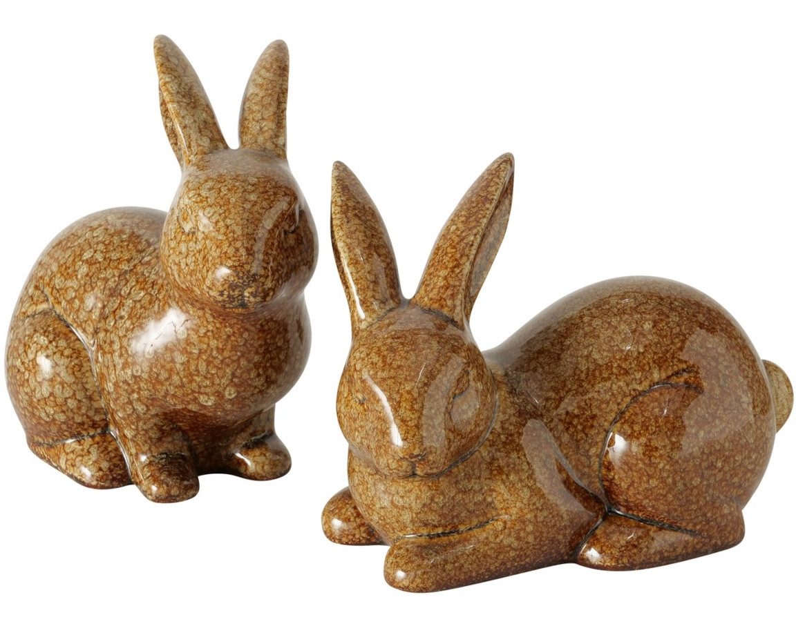 Boltze Dekofigur Hanno Hase Braun Sortiert 16 Cm 1 Stück