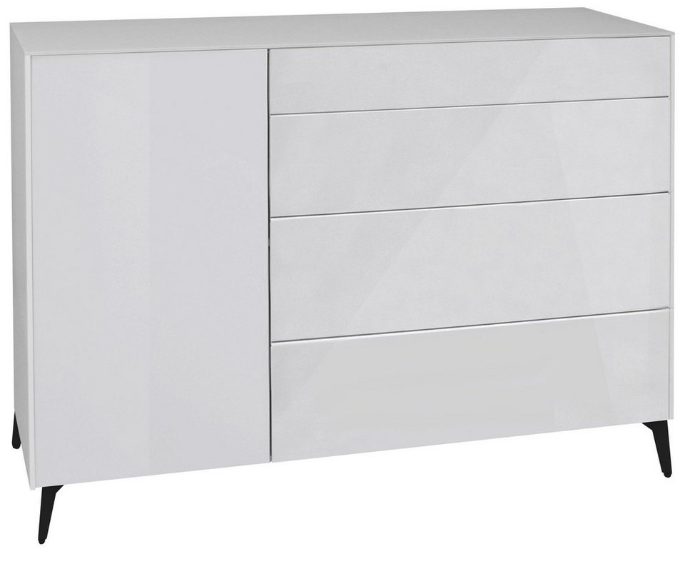 58 Aufm Kessel Kommode Hochglanz Elfi Moderne Schubkastenkommode