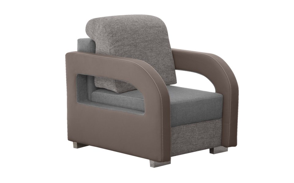 Jvmoebel Sessel Sessel Fernseh Sofa 1 Sitzer Designer Textil Stoff