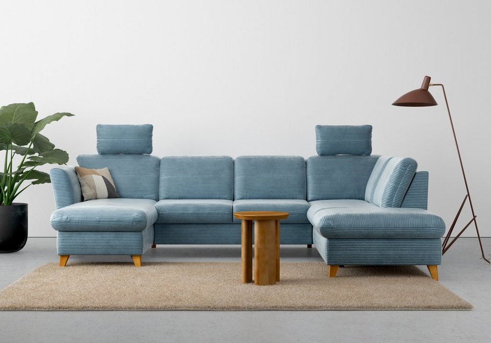 Home Affaire Wohnlandschaft Trelleborg U Form Wahlweise Mit