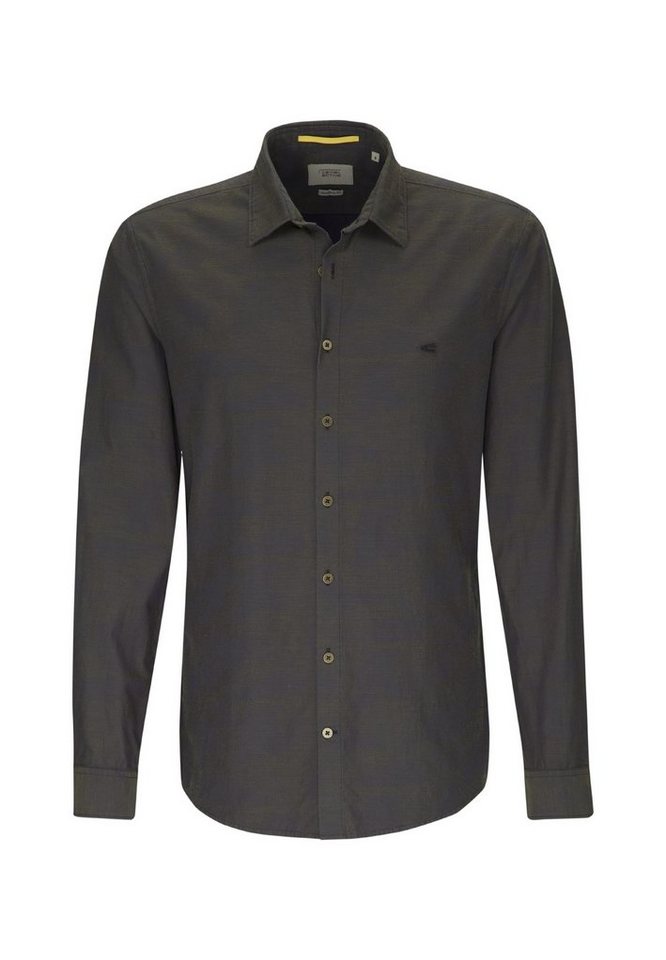 Camel Active Hemd Camel Active Modern Fit Langarm Kent Kragen