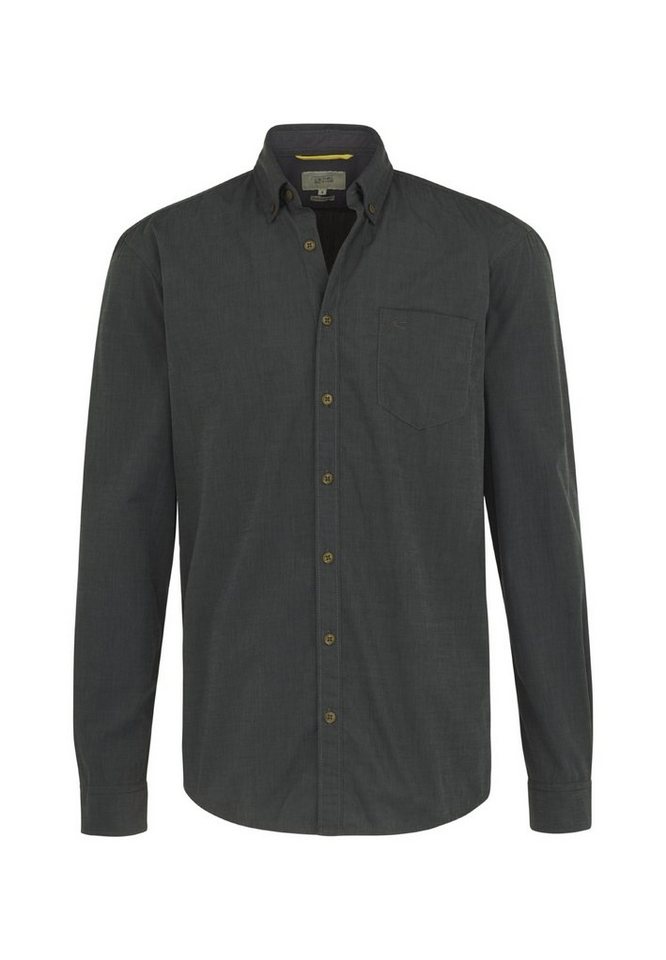 Camel Active Hemd Camel Active Regular Fit Langarm Button Down Kragen