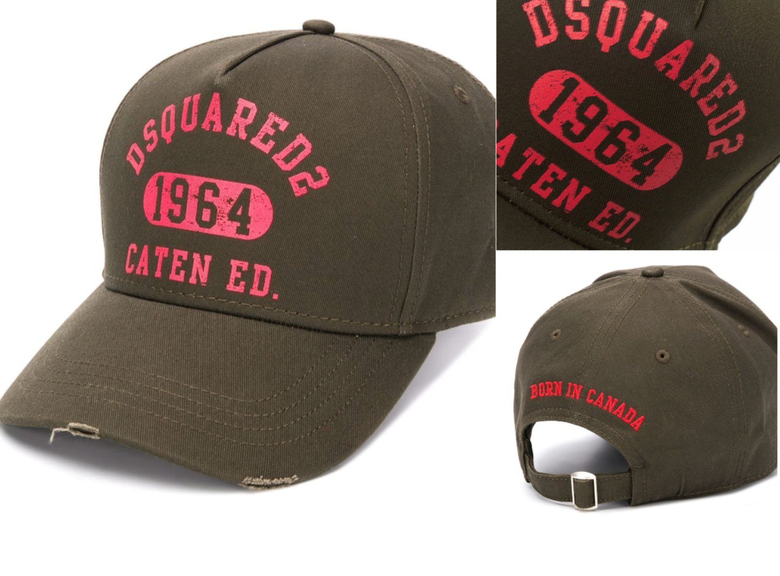 Dsquared2 Baseball Cap DS-BCM0334-05C00001-Khaki