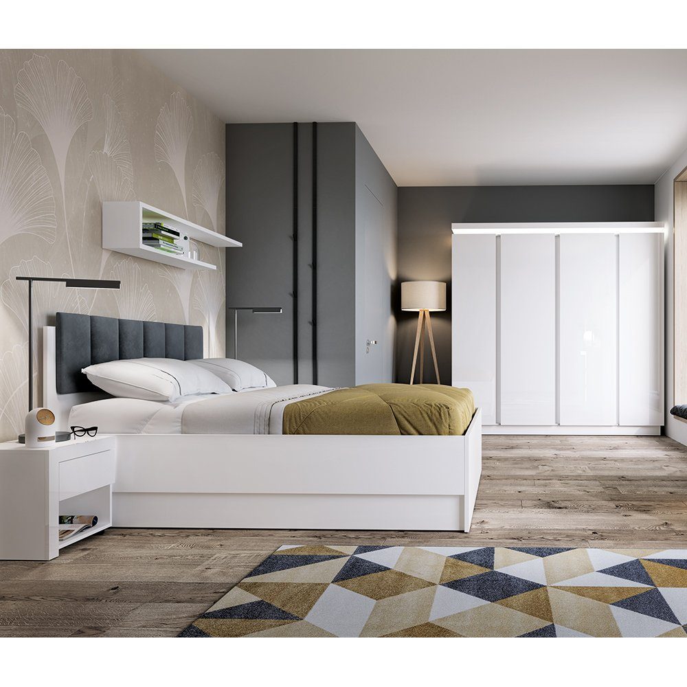 Lomadox Schlafzimmer Set Lyndhurst 129 Spar Set 5 Tlg Mit 160cm