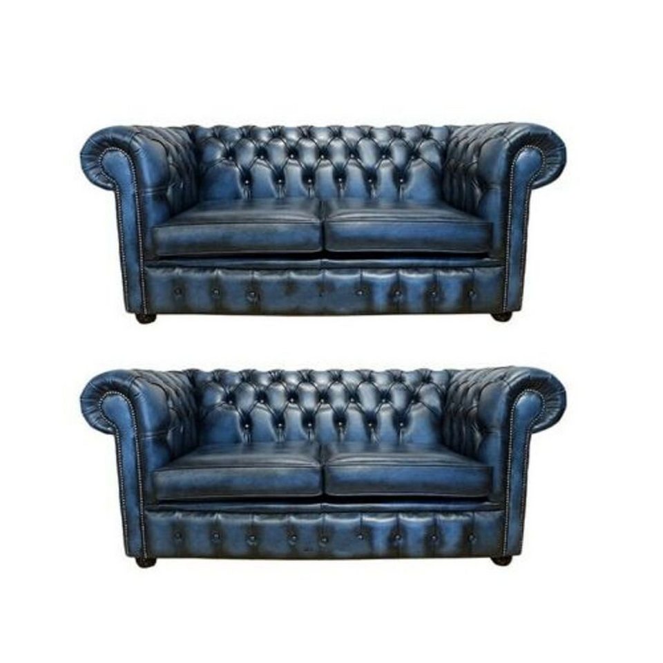Jvmoebel Wohnzimmer Set Klassische Sofagarnitur 2x 2 Sitzer Sofas