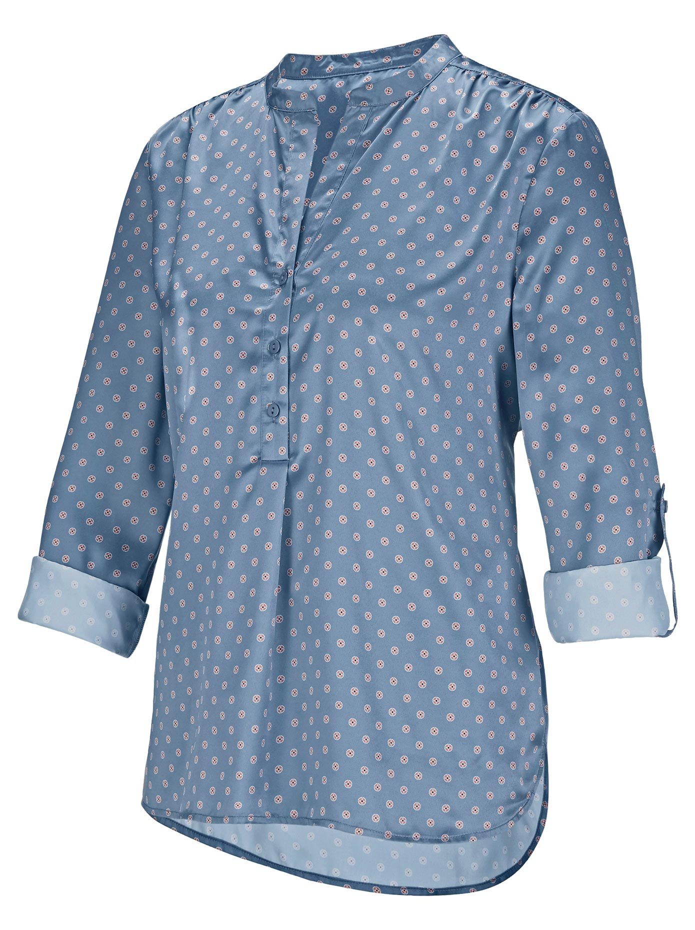 Creation L Création L Bluse In Mattsatin Gemusterte Bluse Online
