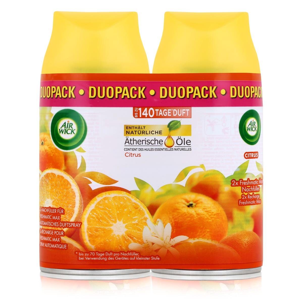 Air Wick Raumduft Air Wick Freshmatic Nachfüler Citrus 2x250ml