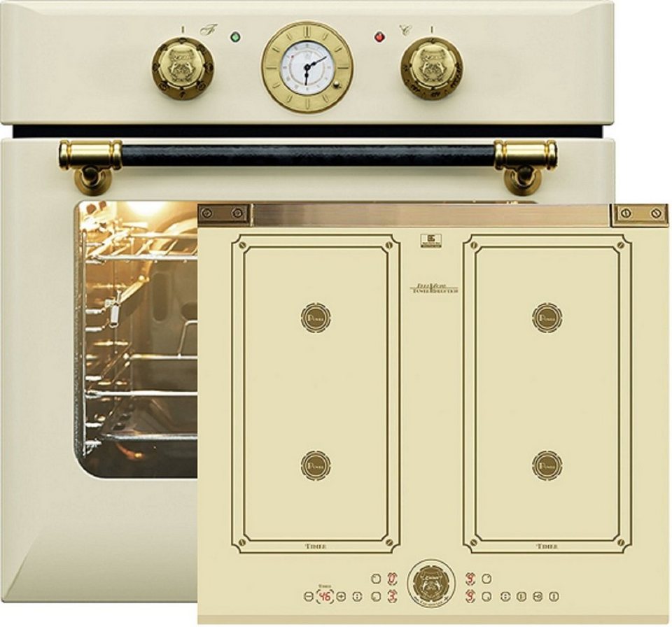 Kaiser Küchengeräte Backofen Set Herd Set Autark Retro Einbau Backofen