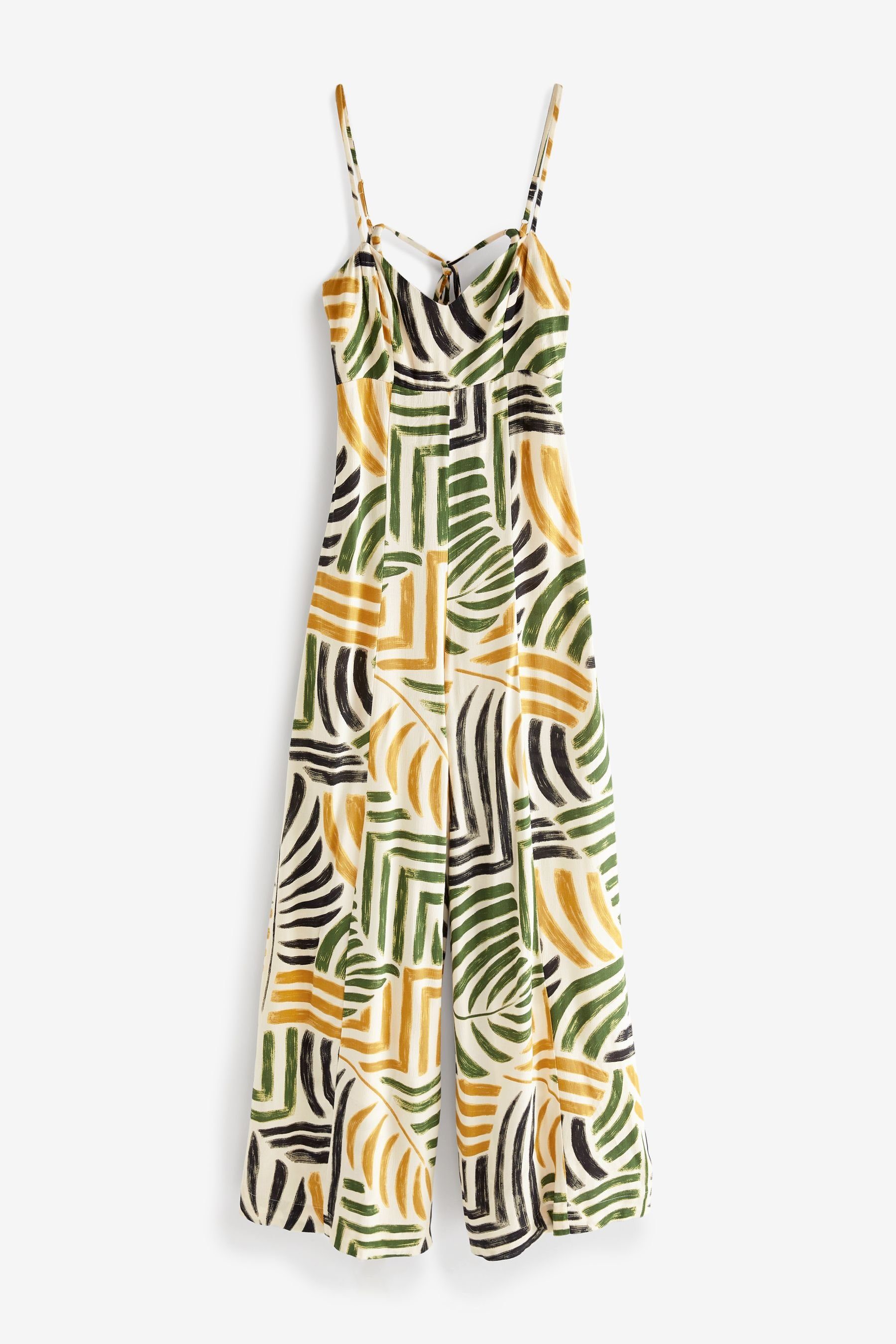 Next Jumpsuit Ärmelloser Träger Jumpsuit Mit Weitem Bein 1 Tlg Mode