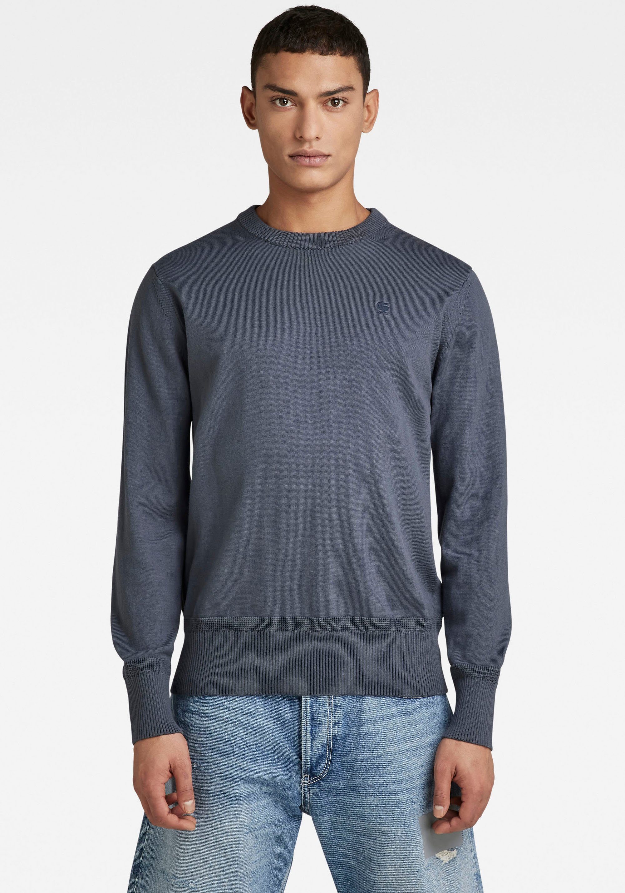 G-Star RAW Rundhalspullover G-Star Pull RH