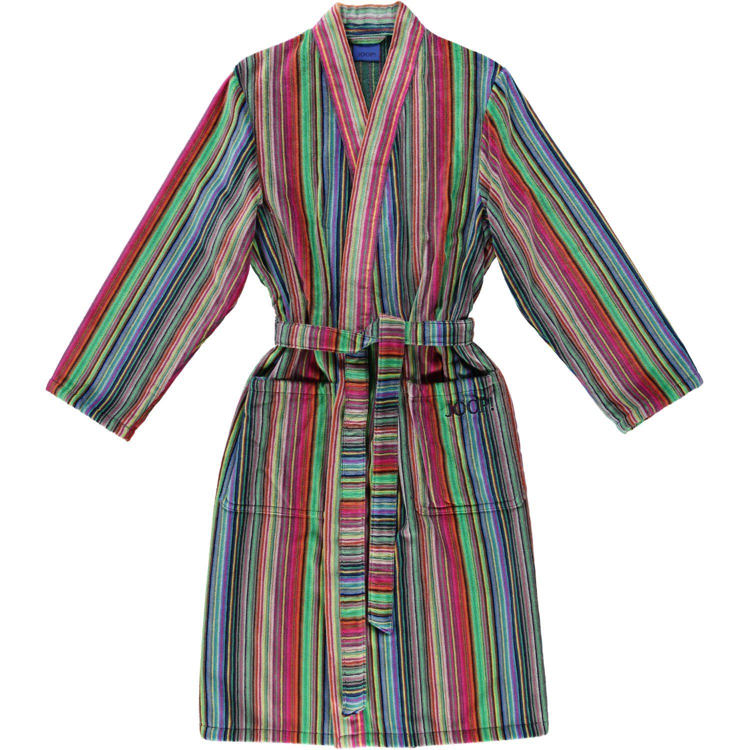 Joop Herrenbademantel 1629 Limited Stripes Kimono Velours Kimono 100