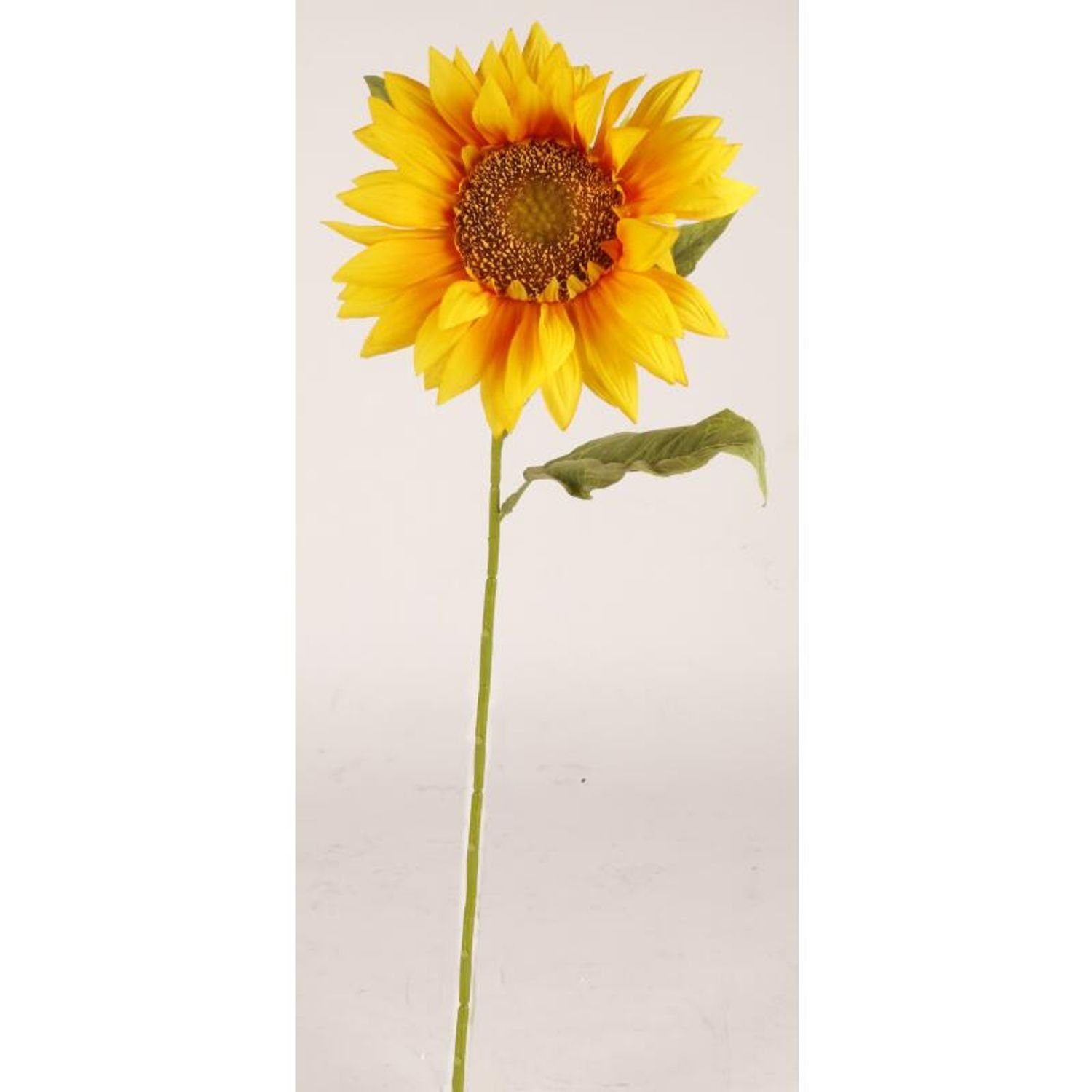 Kunstpflanze 12 Stück Künstliche Sonnenblume 75cm Kunstblume Set Strauß