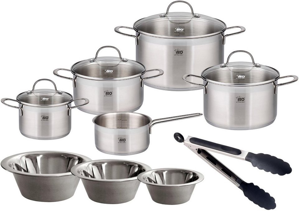 Elo Topf Set Top Collection Edelstahl 1810 Set 13 Tlg