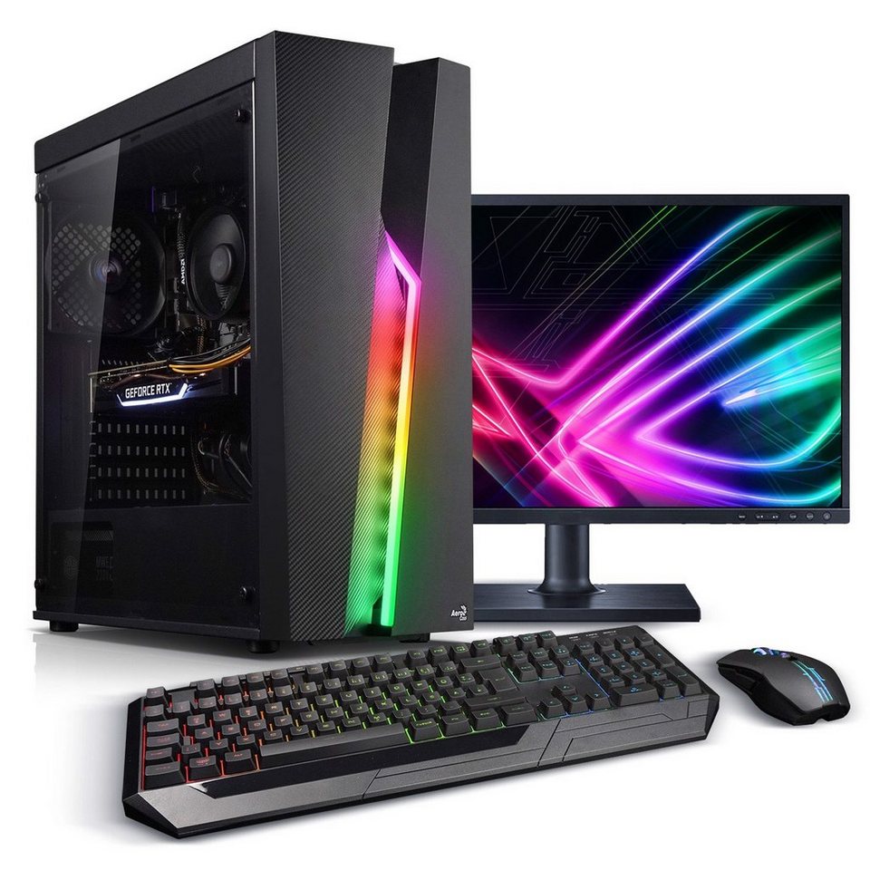 Kiebel »Twister« Gaming-PC-Komplettsystem (24, AMD Ryzen 5, GTX 1650 ... Kiebel »Twister« Gaming-PC-Komplettsystem (24, AMD Ryzen 5, GTX 1650 ...