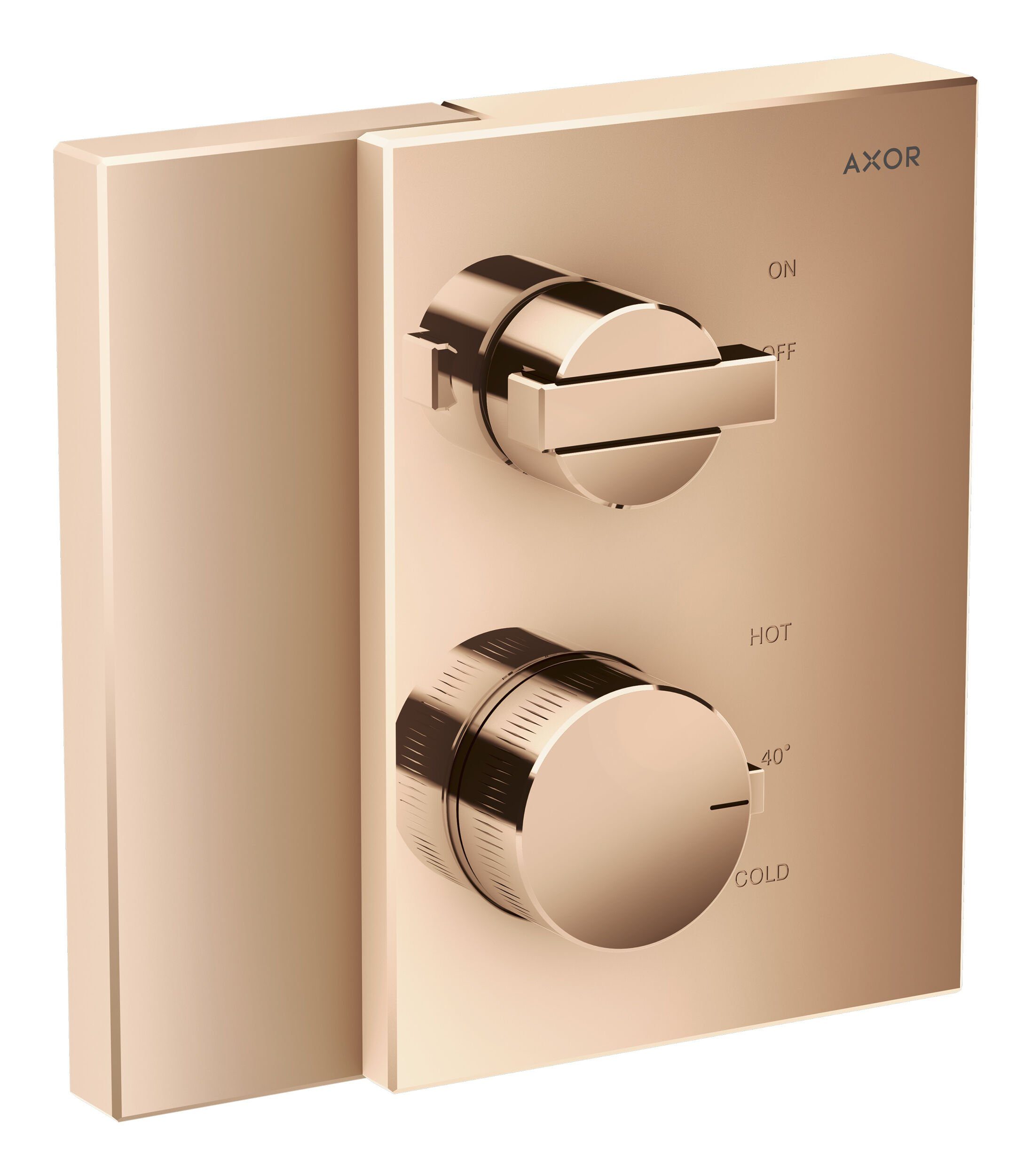 Hansgrohe Unterputzarmatur Axor Edge Thermostat Mit Absperrventil
