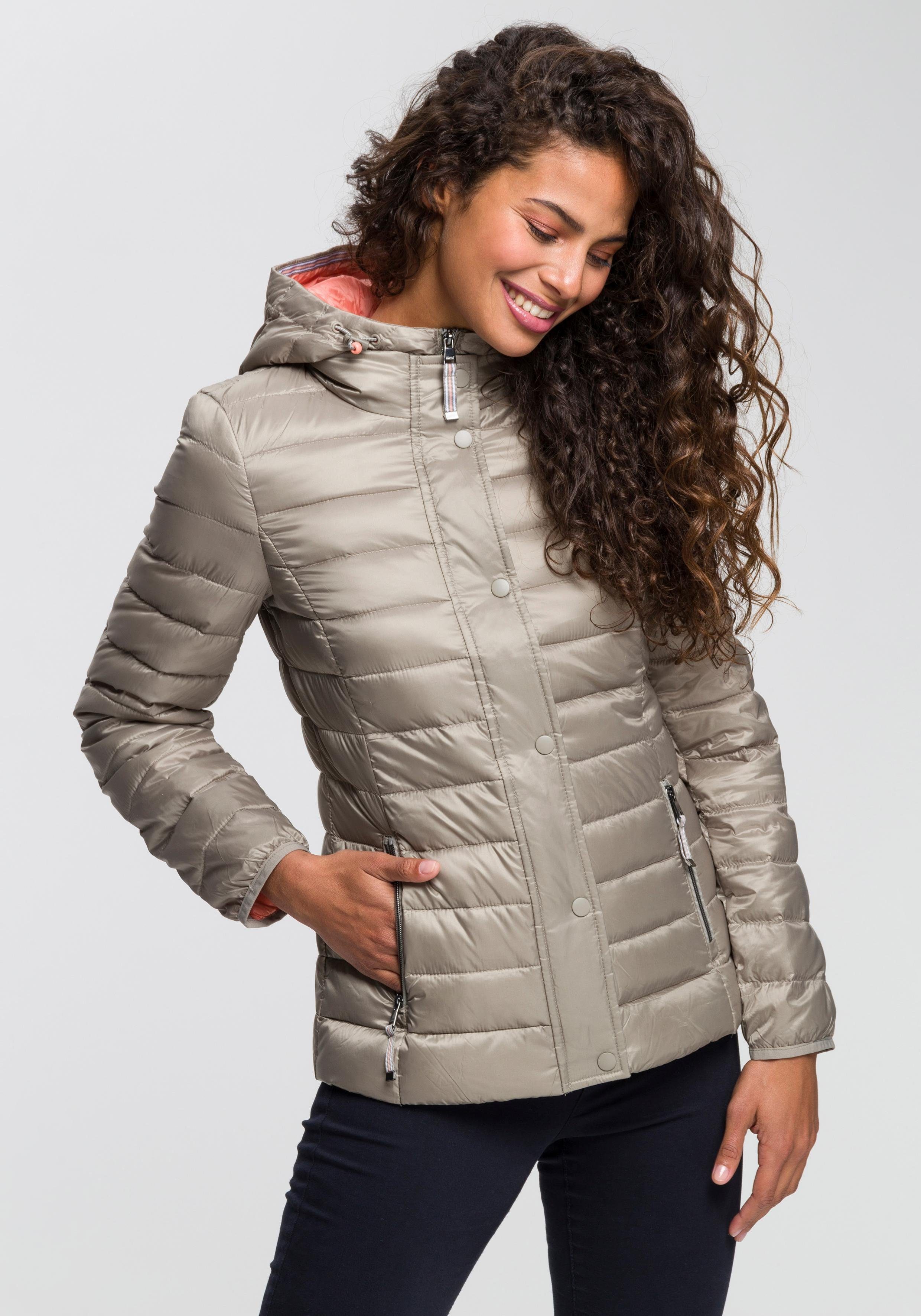 Esprit Steppjacke Mit Praktischer Kapuze Kaufen Otto