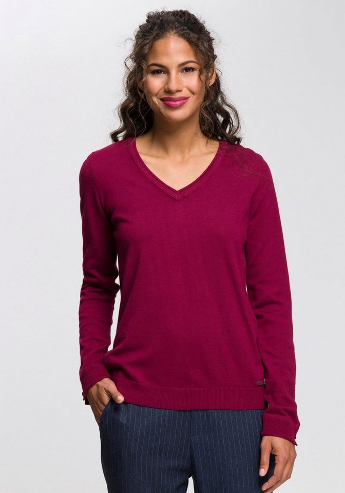 edc by Esprit V-Ausschnitt-Pullover mit modischem V-Ausschnitt online ... edc by Esprit V-Ausschnitt-Pullover mit modischem V-Ausschnitt online ...