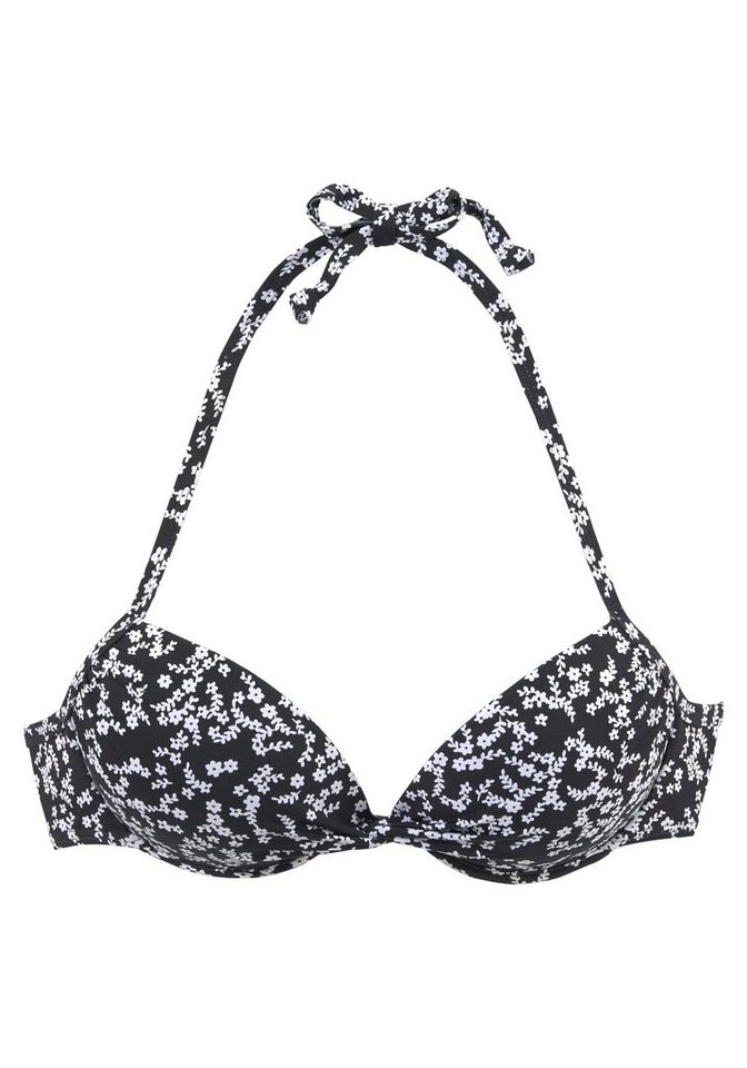 Lascana Push Up Bikini Top Meadow« Online Kaufen Otto