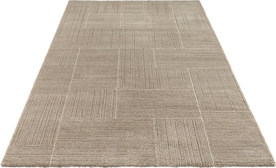 Elle Decoration Teppich Castres Rechteckig Höhe 14 Mm Shaggy Weich