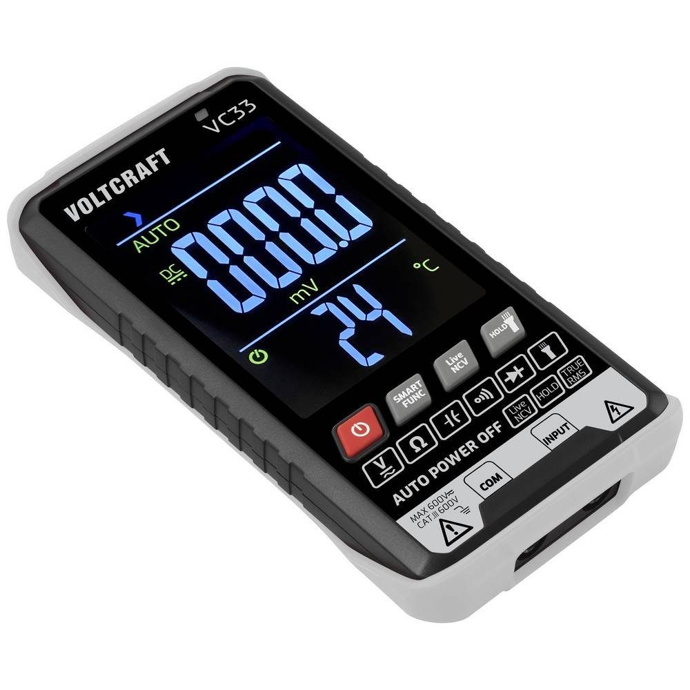 VOLTCRAFT Multimeter Digitales Multimeter, Automatische Bereichswahl