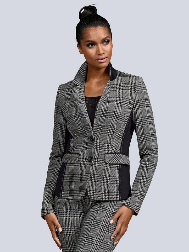 Alba Moda Blazer Mit Glitzer Effekt Blazer In Taillierter Form Online