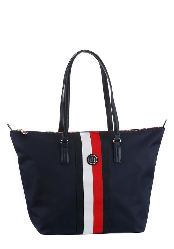 Tommy Hilfiger Shopper Poppy Tote Stp Mit Modischem Textilband