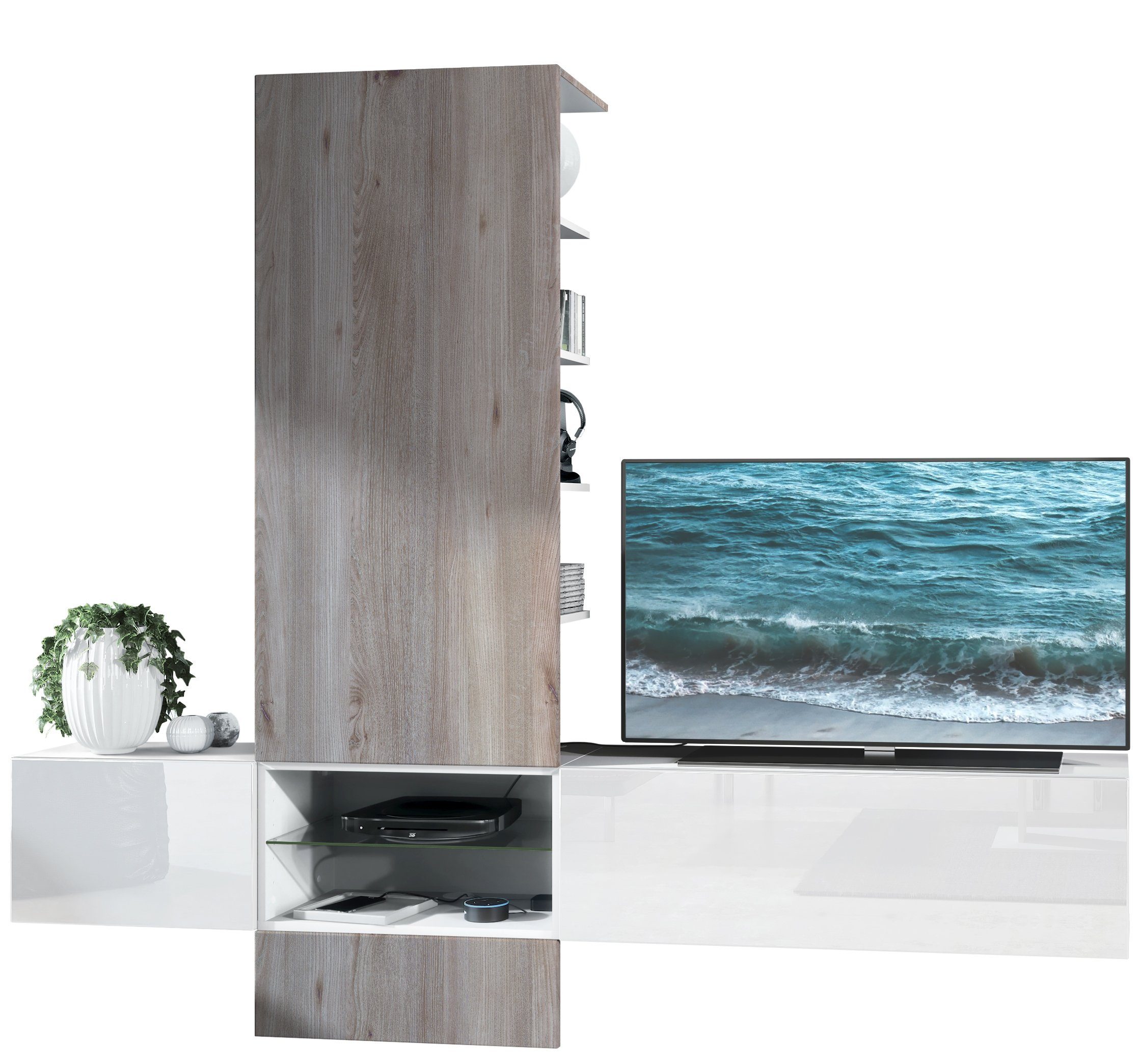 Moderne massive Holz Wohnwände online kaufen | OTTO