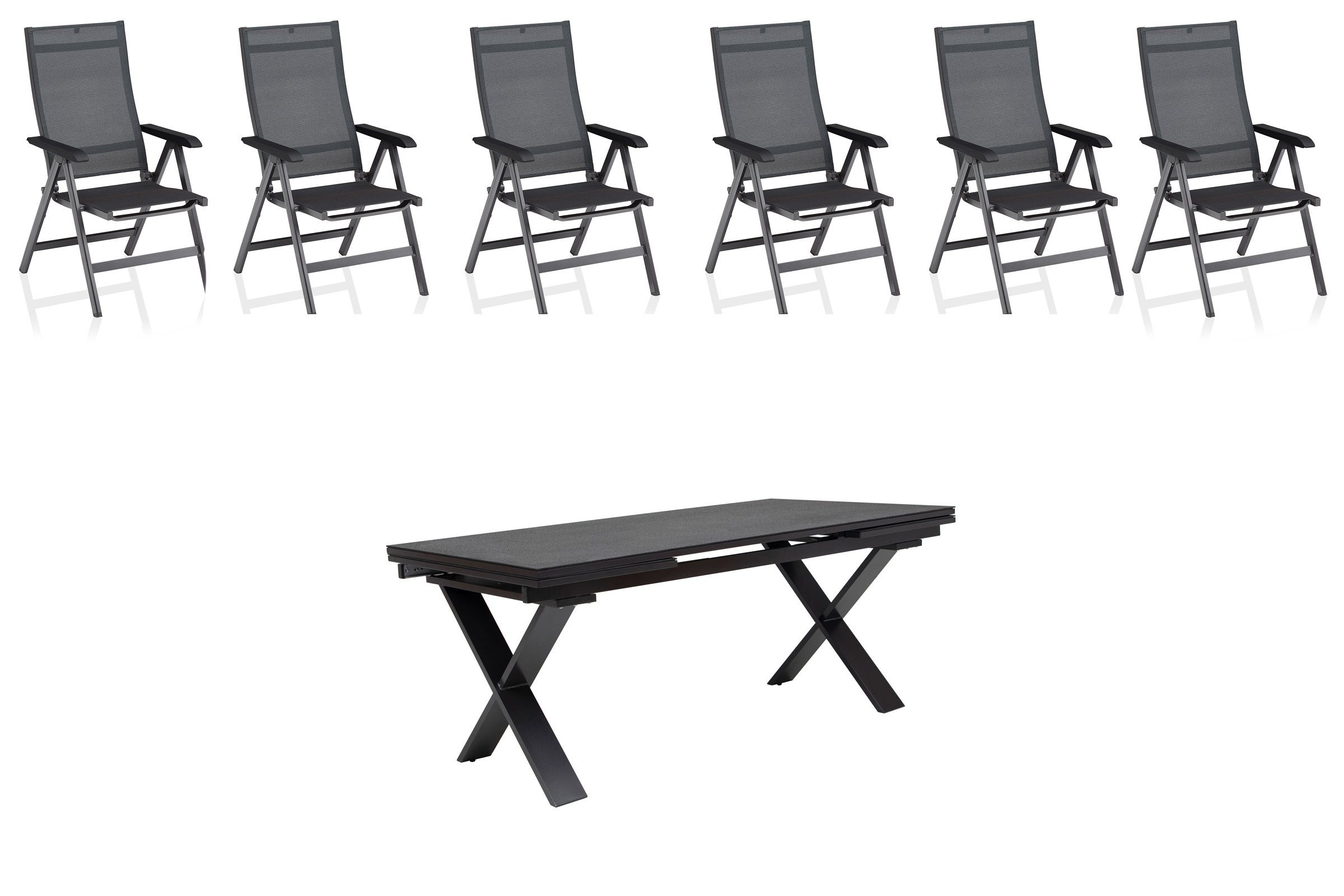 KETTLER Garten-Essgruppe Basic Plus Premium, pflegeleicht