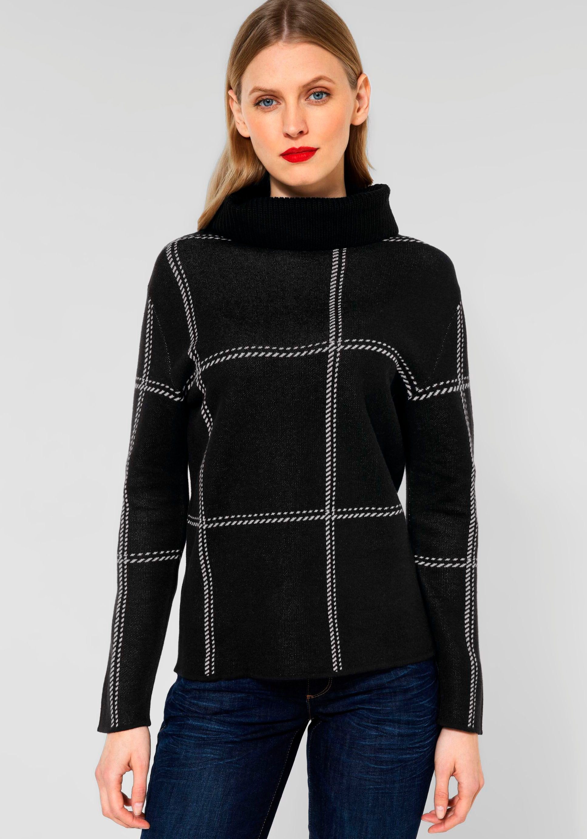 Karierte Strickpullover für Damen online kaufen | OTTO