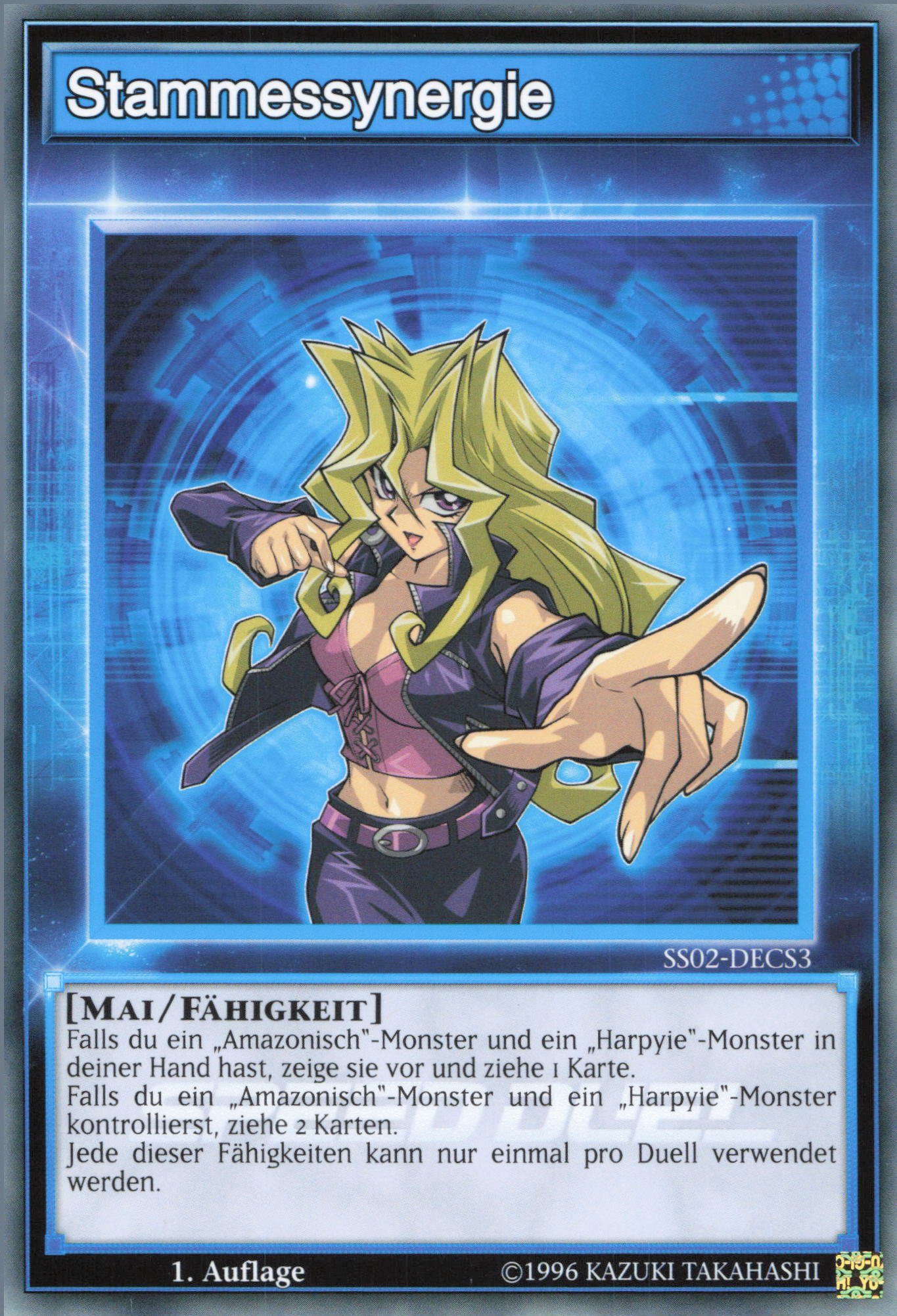 Recollectibles Sammelkarte Yugioh Karte Stammessynergie Skill Deutsch