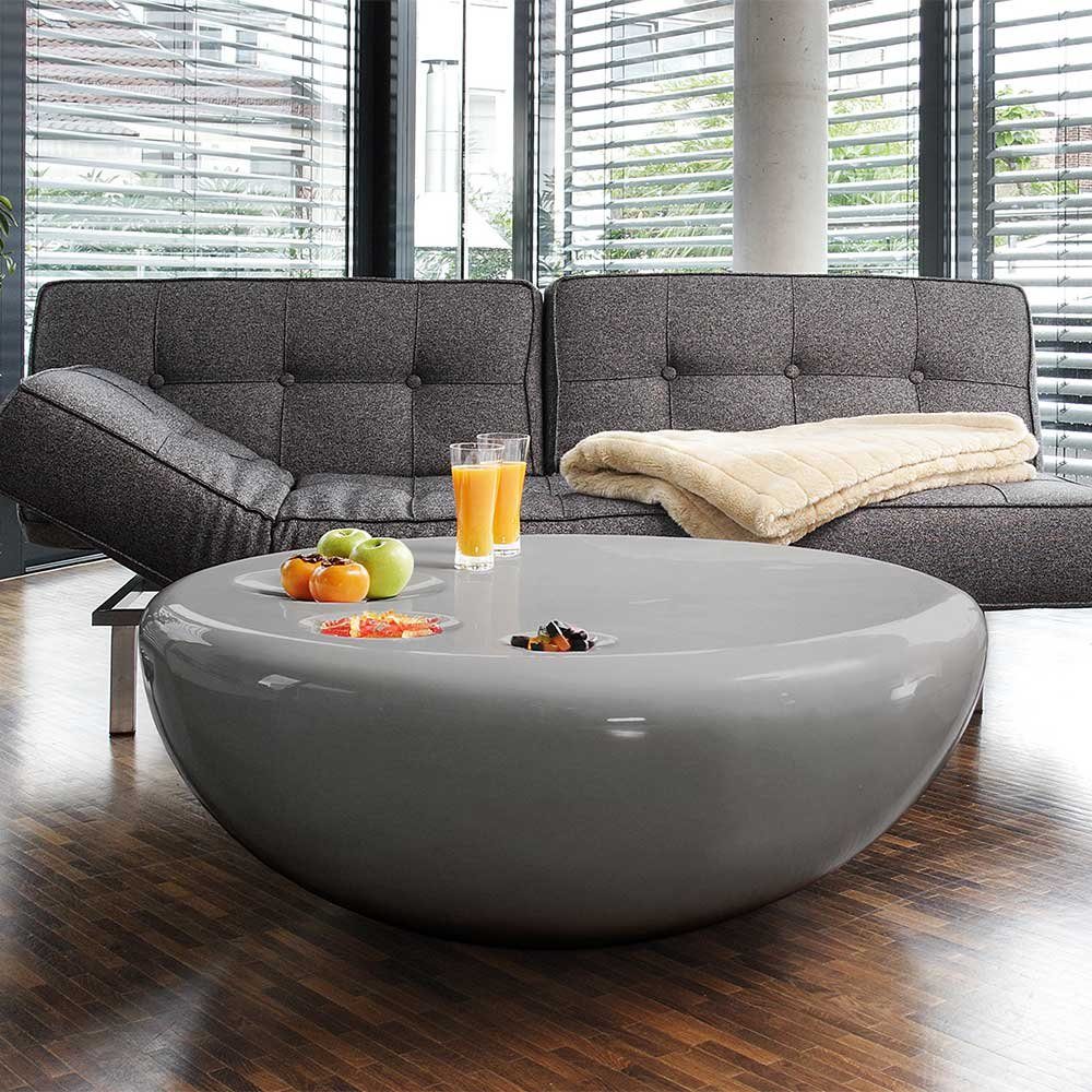 Pharao24 Couchtisch Zaretto, mit runder Tischplatte