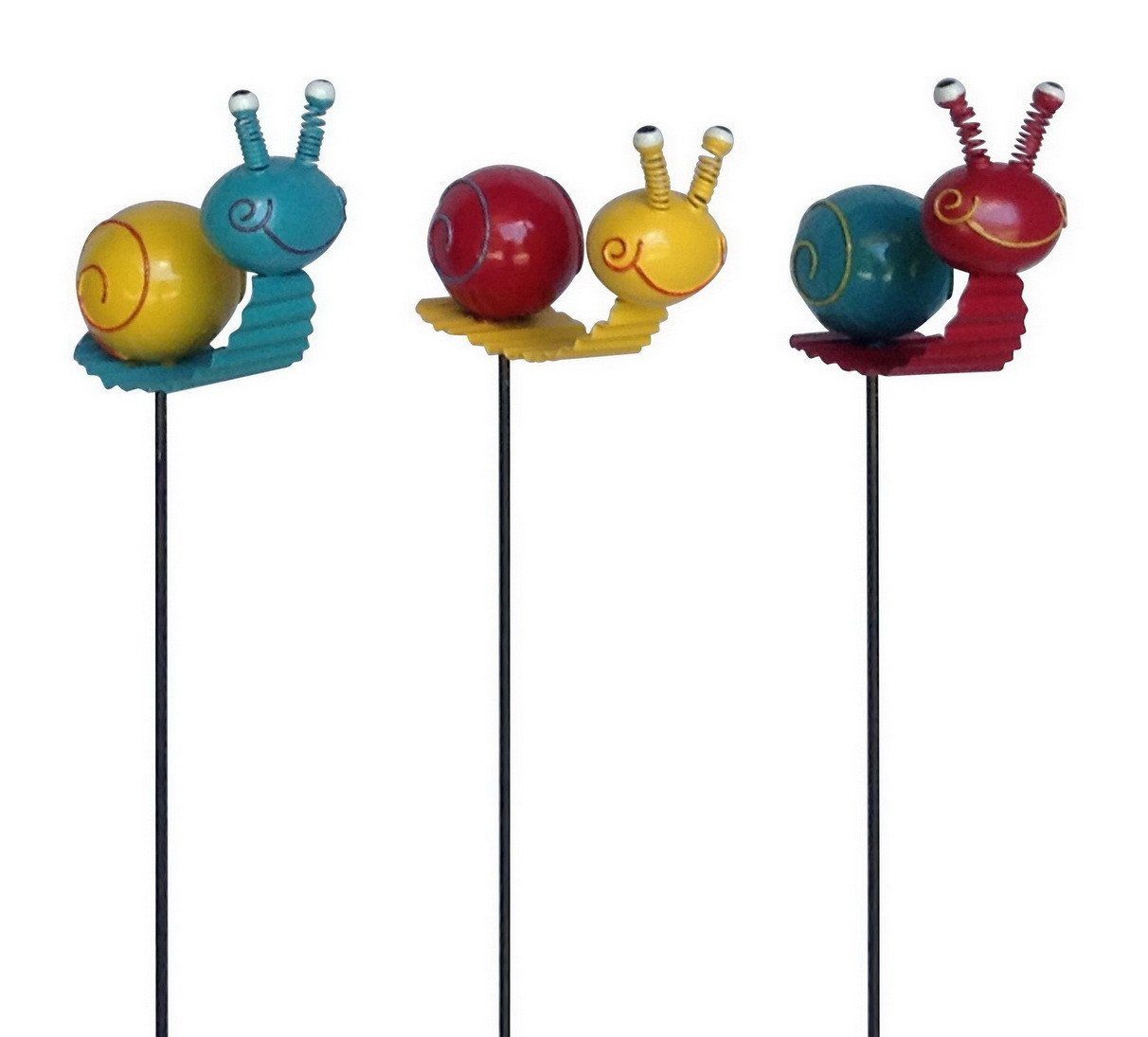 Trend Line Gartenfigur Trendline Gartenstecker Schnecke Metall 70 X 9 Cm