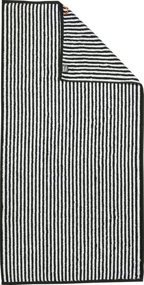 Done® Duschtuch Daily Shapes Stripes Jacquard Walkfrottier 1 St