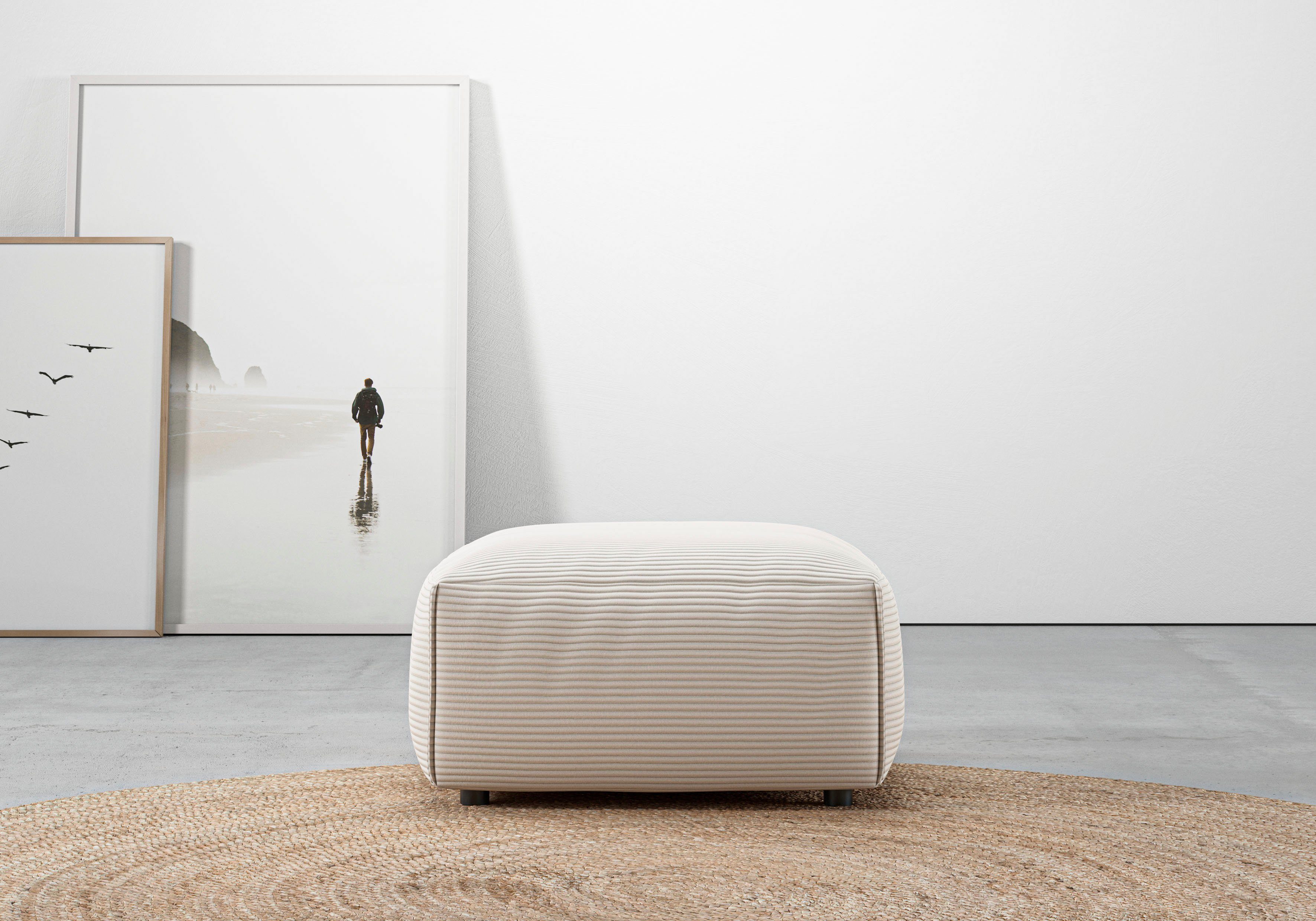 Beige Cord Hocker online kaufen | OTTO