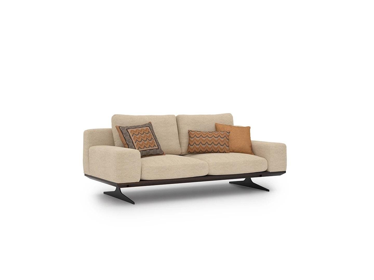 Jvmoebel 2 Sitzer Modern Polstersofa Wohnzimmer Zweisitzer Sofa Textil