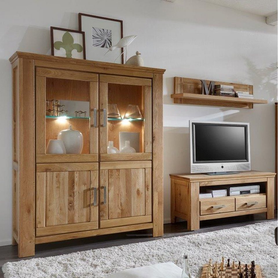 Lomadox Wohnzimmer Set Saragossa 52 Mega Spar Set 3 St 3 Tlg