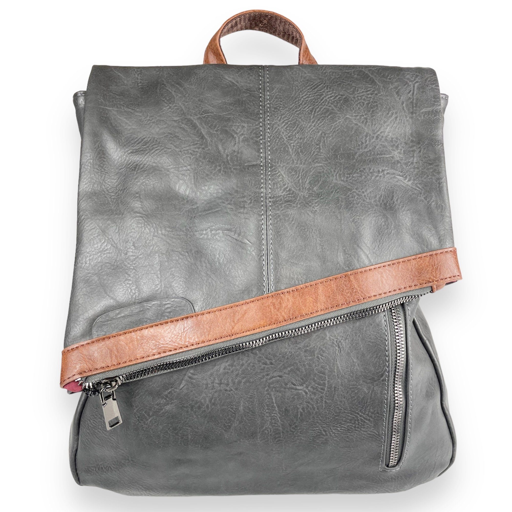 Taschen4life Rucksack 2in1 Rucksack & Umhängetasche in Einem 9200-17 ...