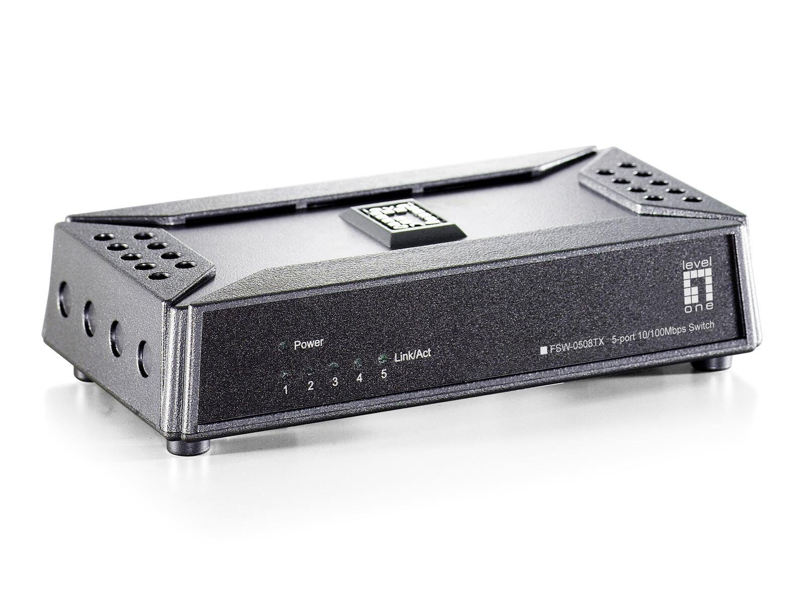 Levelone LevelOne FSW-0508TX Netzwerk-Switch
