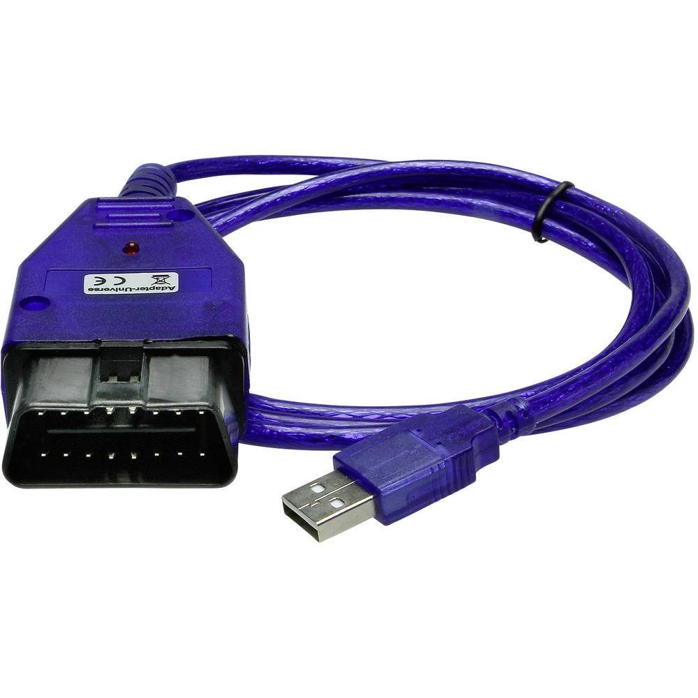 Adapter Universe OBD2-Diagnosegerät OBD 2 II Interface passend für VAG, Alle VAG ...