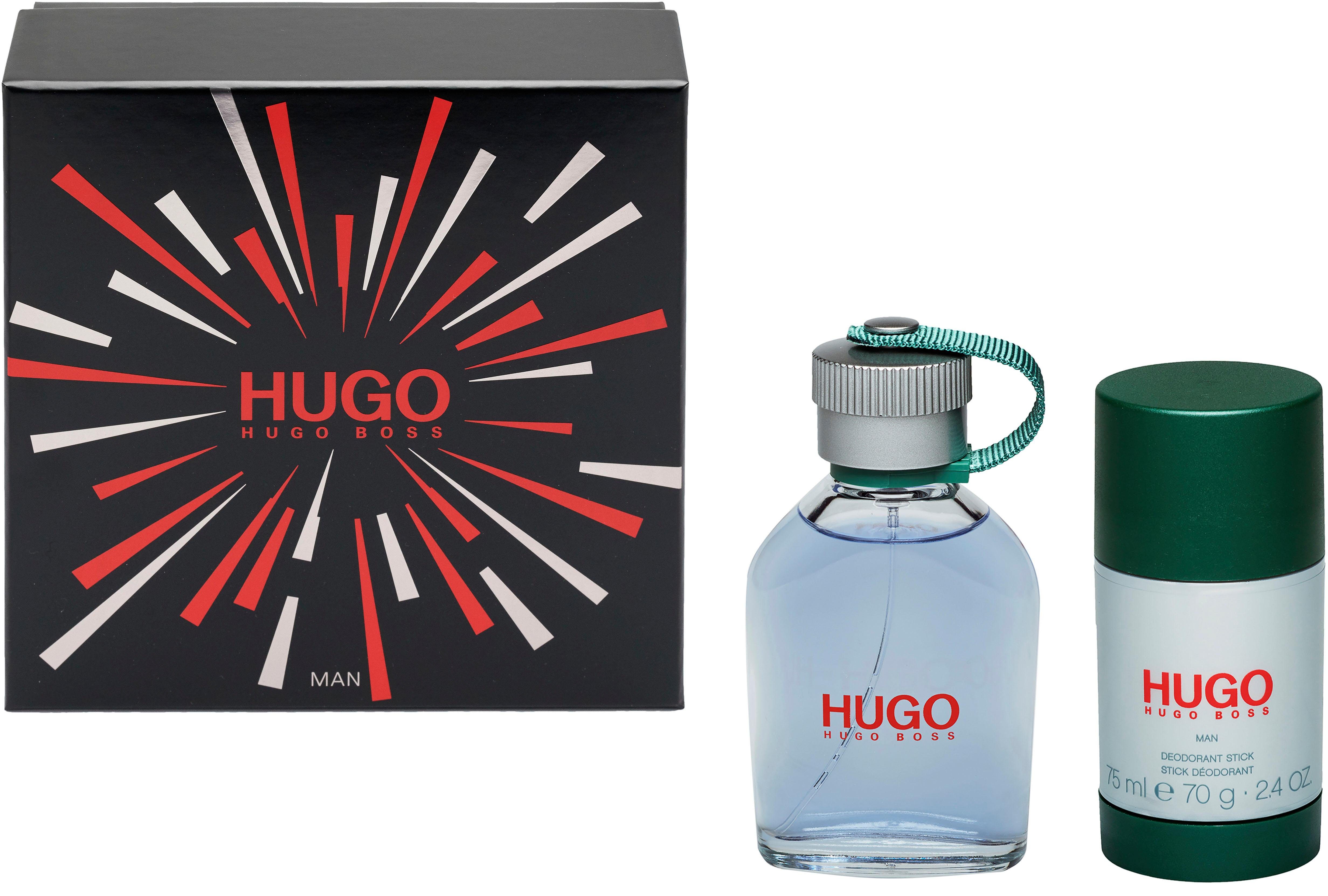 HUGO Duft-Set »Hugo«, Das Set beinhaltet: Eau de Toilette, Deo Stick ...