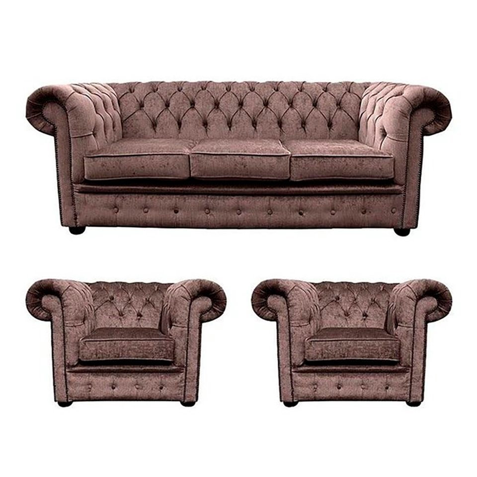 Jvmoebel Chesterfield Sofa Chesterfield 311 Sitzer Garnitur Sofa