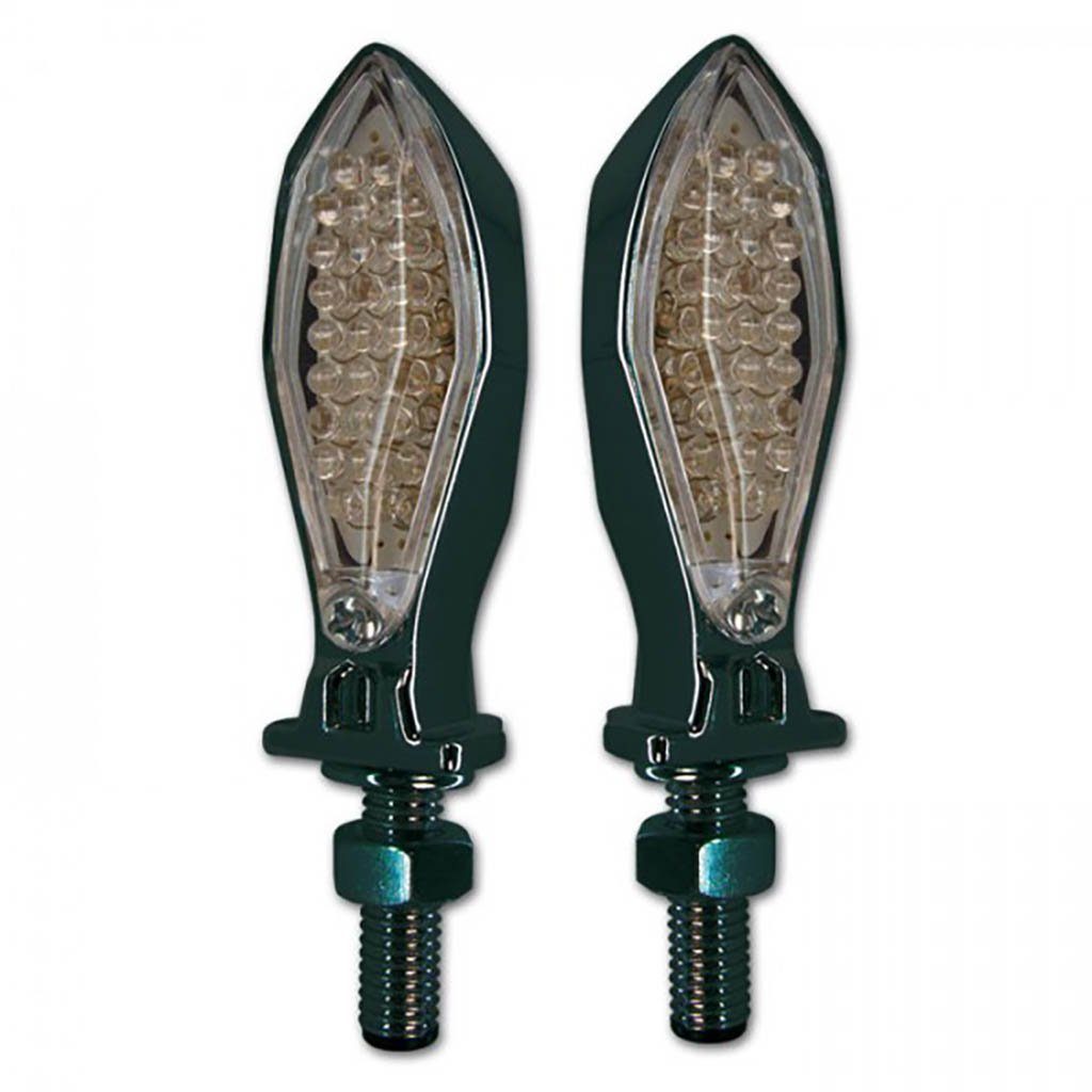 IBEX Blinker LED-Blinker Micro Space schwarz klar M8