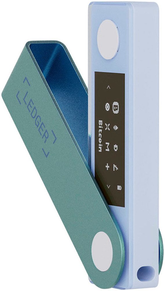 LEDGER Krypto Hardware-Wallet Nano X, Ledger Live, eine App für alle ...