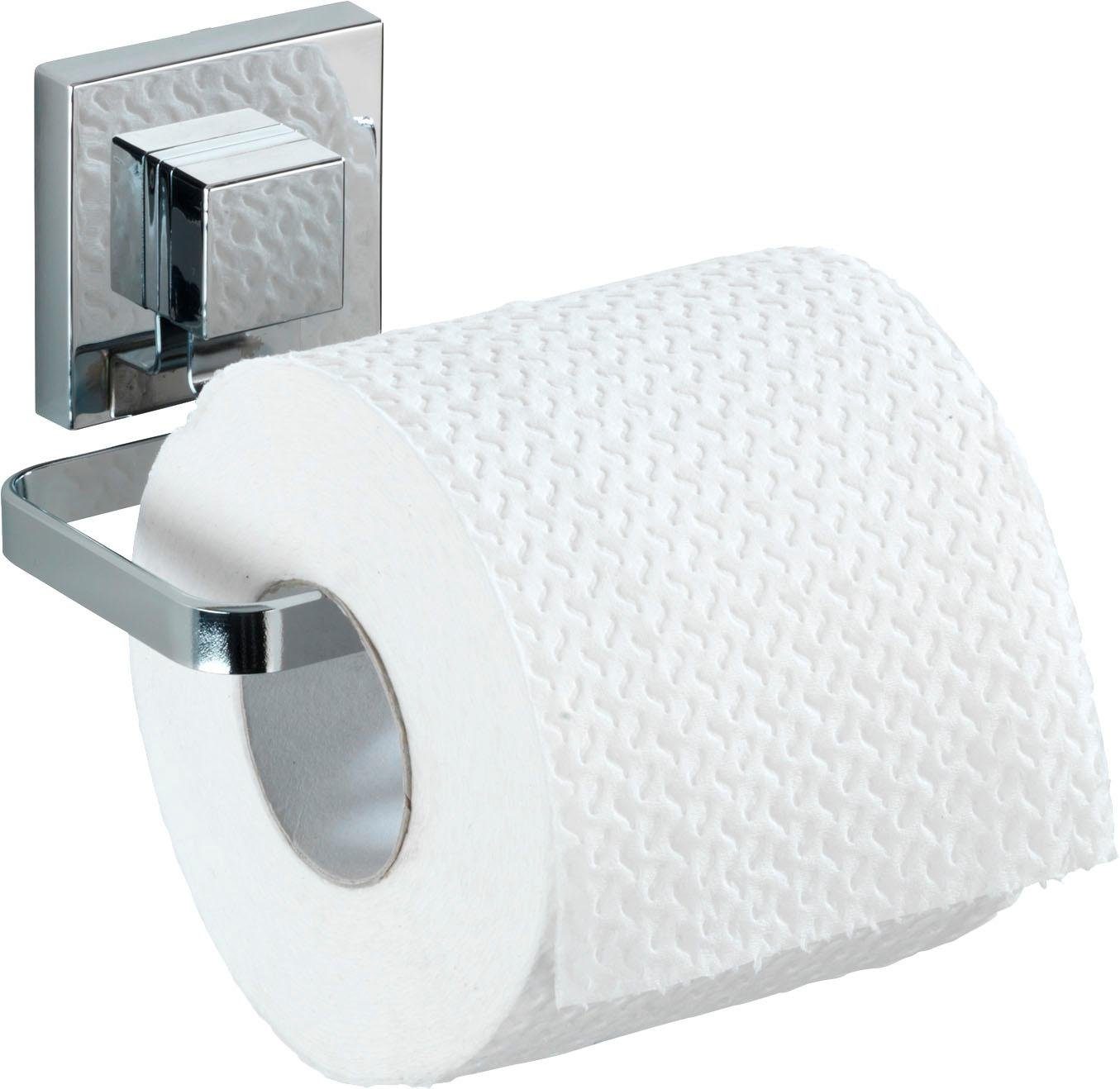 Wenko Vacuum Loc® Toilettenpapierhalter Quadro Otto