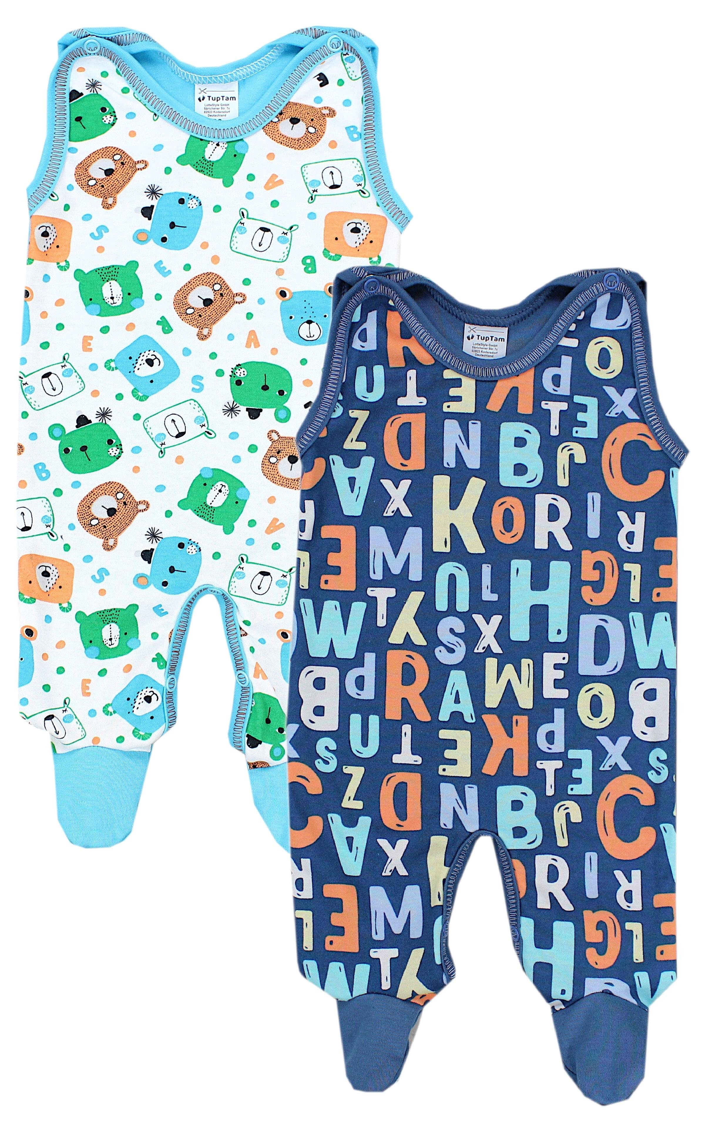 ᐅ TupTam Strampler TupTam Unisex Baby Strampler Gemustert 2er Set | OTTO