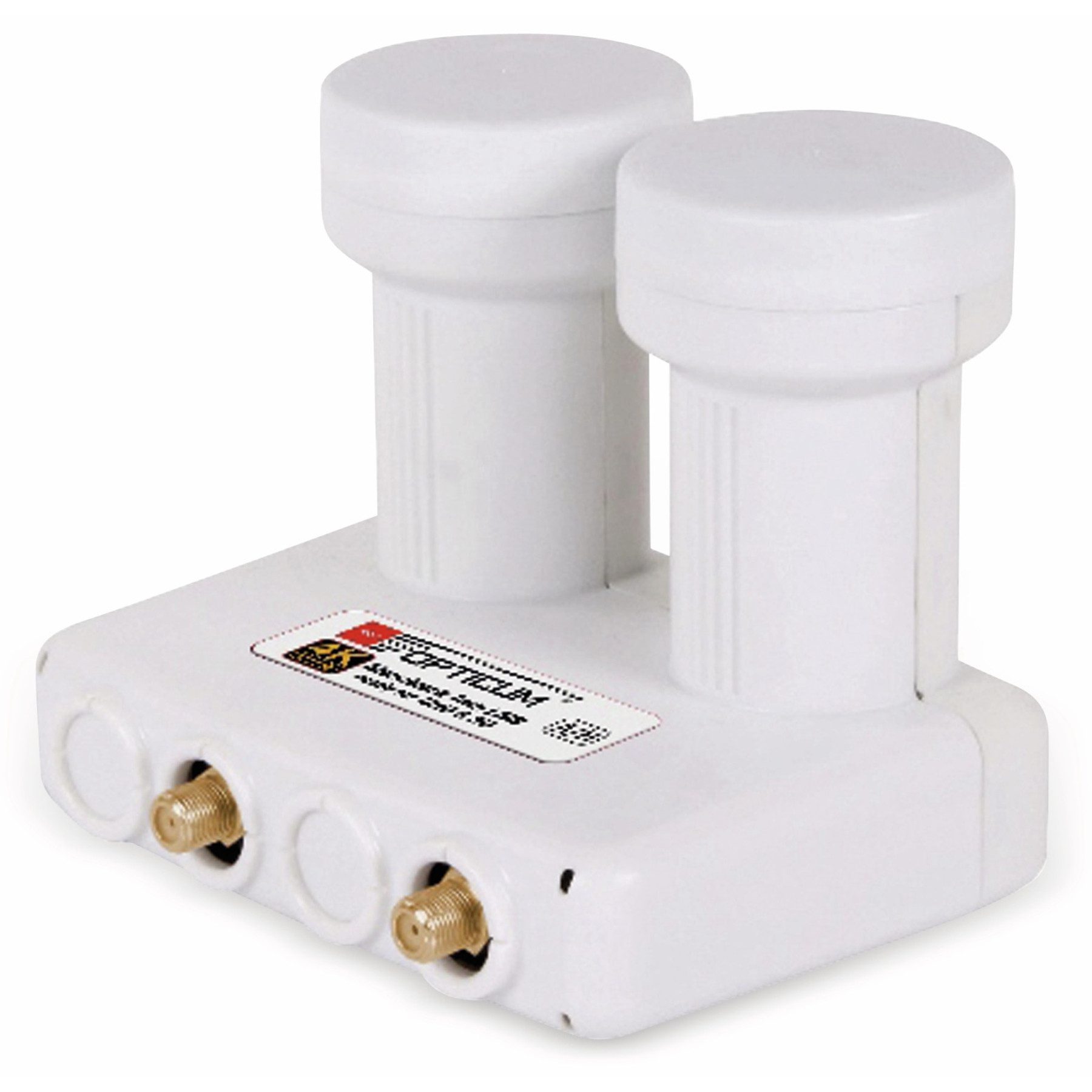 RED OPTICUM RED OPTICUM Twin-Monoblock-LNB LMTP-04H Monoblock-LNB, Wasserdicht 100% geprüft