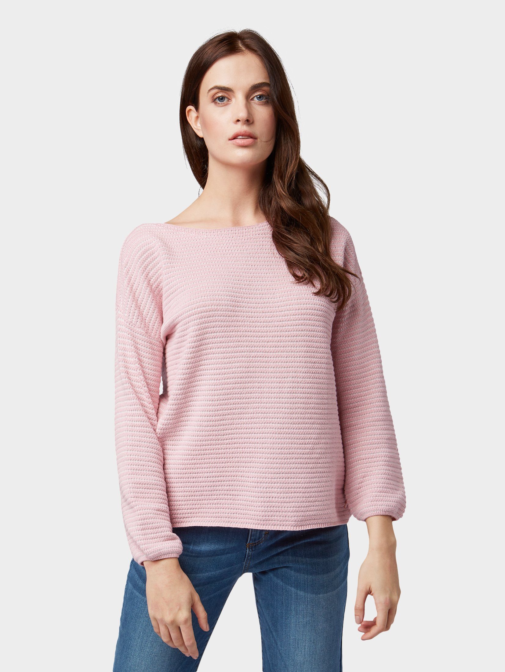 Tom Tailor Strickpullover Pullover Mit Strukturmuster Online Kaufen