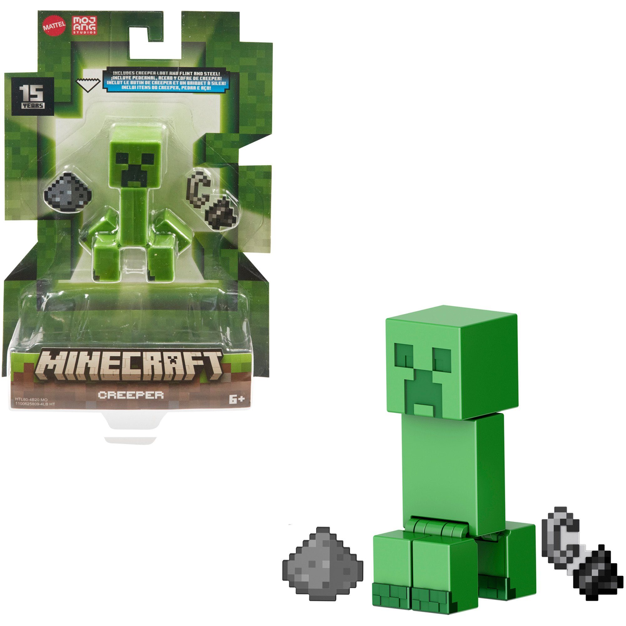 Mattel® Spielfigur Minecraft, Creeper, Altersangabe: ab 6 Jahren