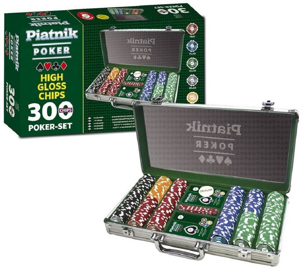 Piatnik Spiel, Familienspiel »Piatnik 7903 Poker Alukoffer 300 High ... Piatnik Spiel, Familienspiel »Piatnik 7903 Poker Alukoffer 300 High ...