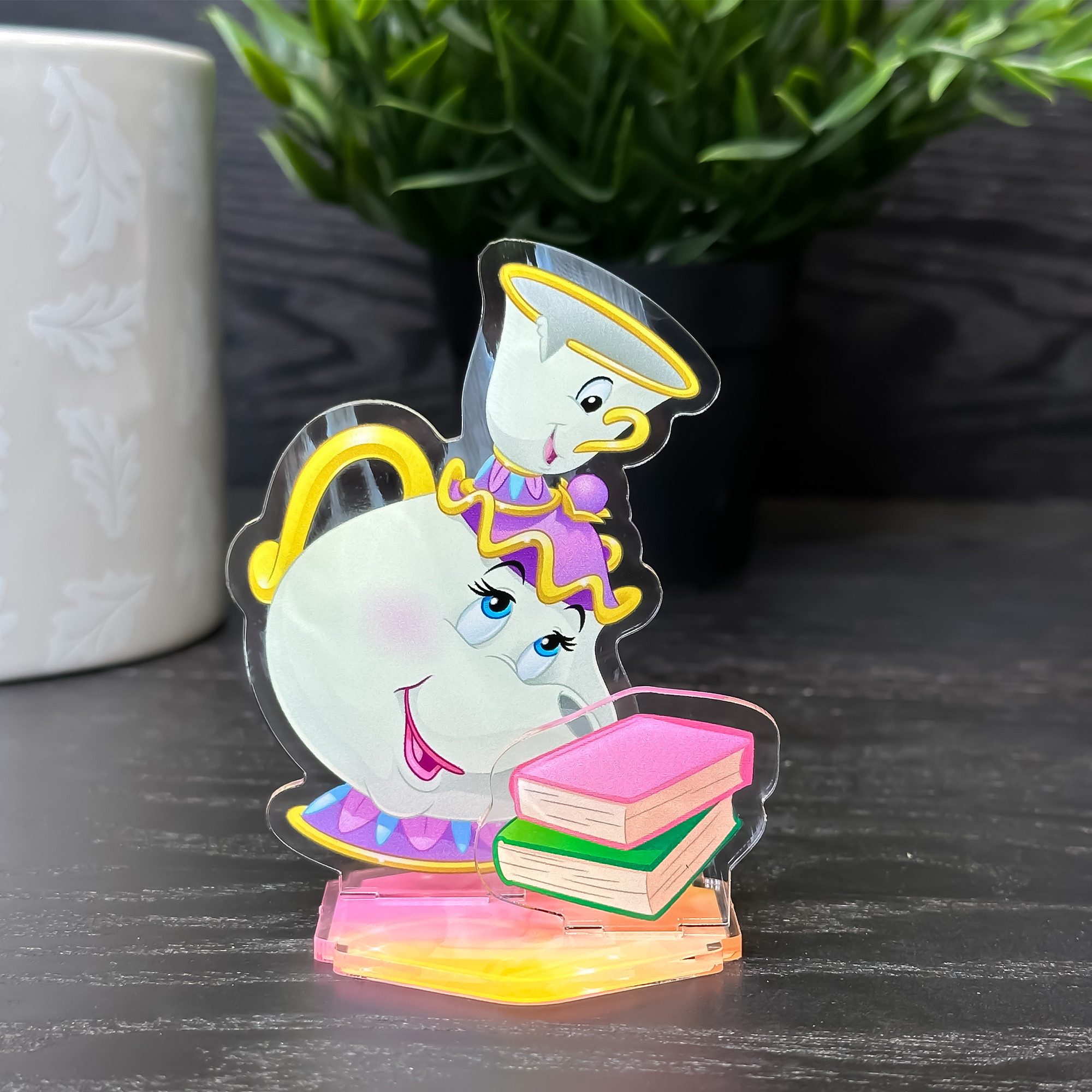 ABYstyle Dekofigur Madame Pottine & Tassilo Acryl Figur - Disney Die ...